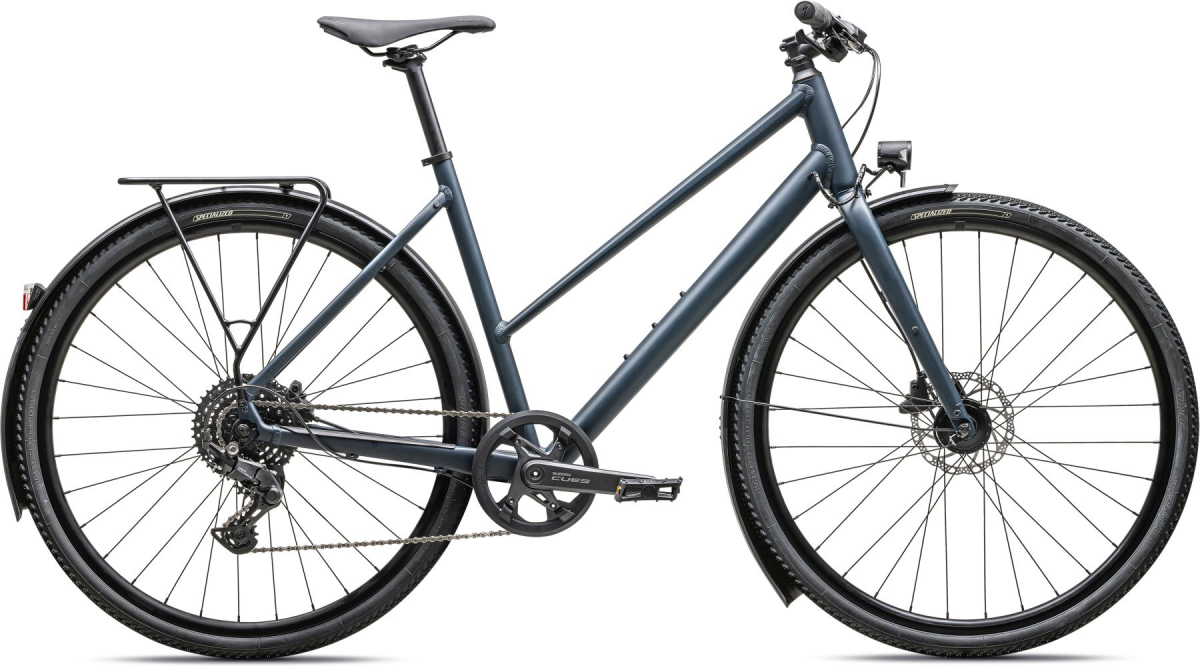 Specialized Sirrus X 2.0 EQ step through satin cast blue/dark navy re ...